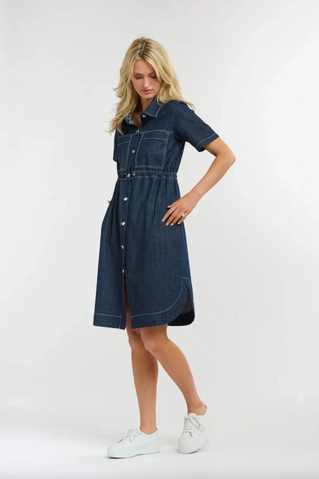 365 Days April Denim Dress - Indigo – Stanleyandstone