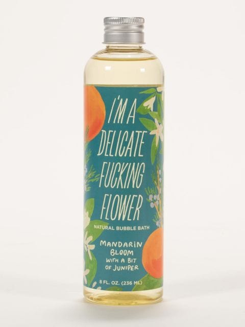 Mandarin Bloom Bubble Bath – Funny Quote by BlueQ – Stanleyandstone